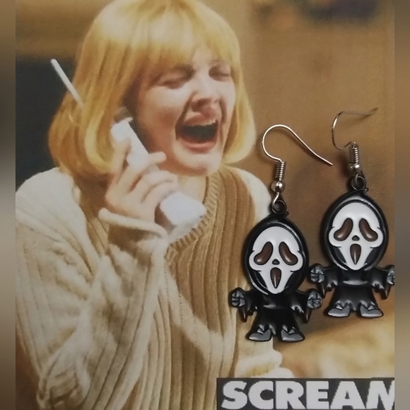Jewelry | New Scream Halloween Earrings | Poshmark